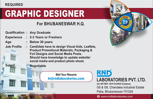 RND Laboratories® Pvt. Ltd., Bhubaneswar